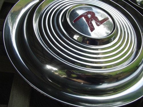 1957 57 NASH RAMBLER 15 IN. HUBCAPS WHEEL COVERS CENTER CAPS ANTIQUE ...