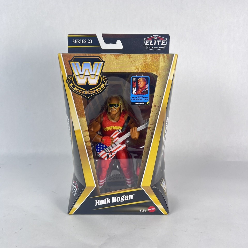 WWE Elite Legends Series 23 Hogan, Jamal, Rosey, Big Bubba Rodgers Lot ...