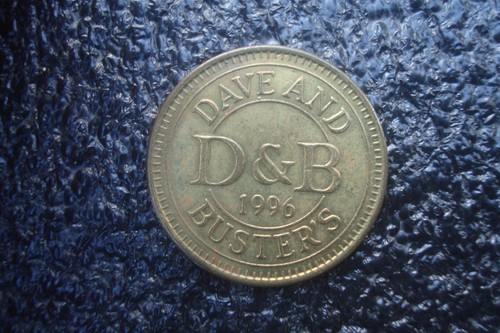 1996 D & B DAVE AND BUSTERS TOKEN! | eBay