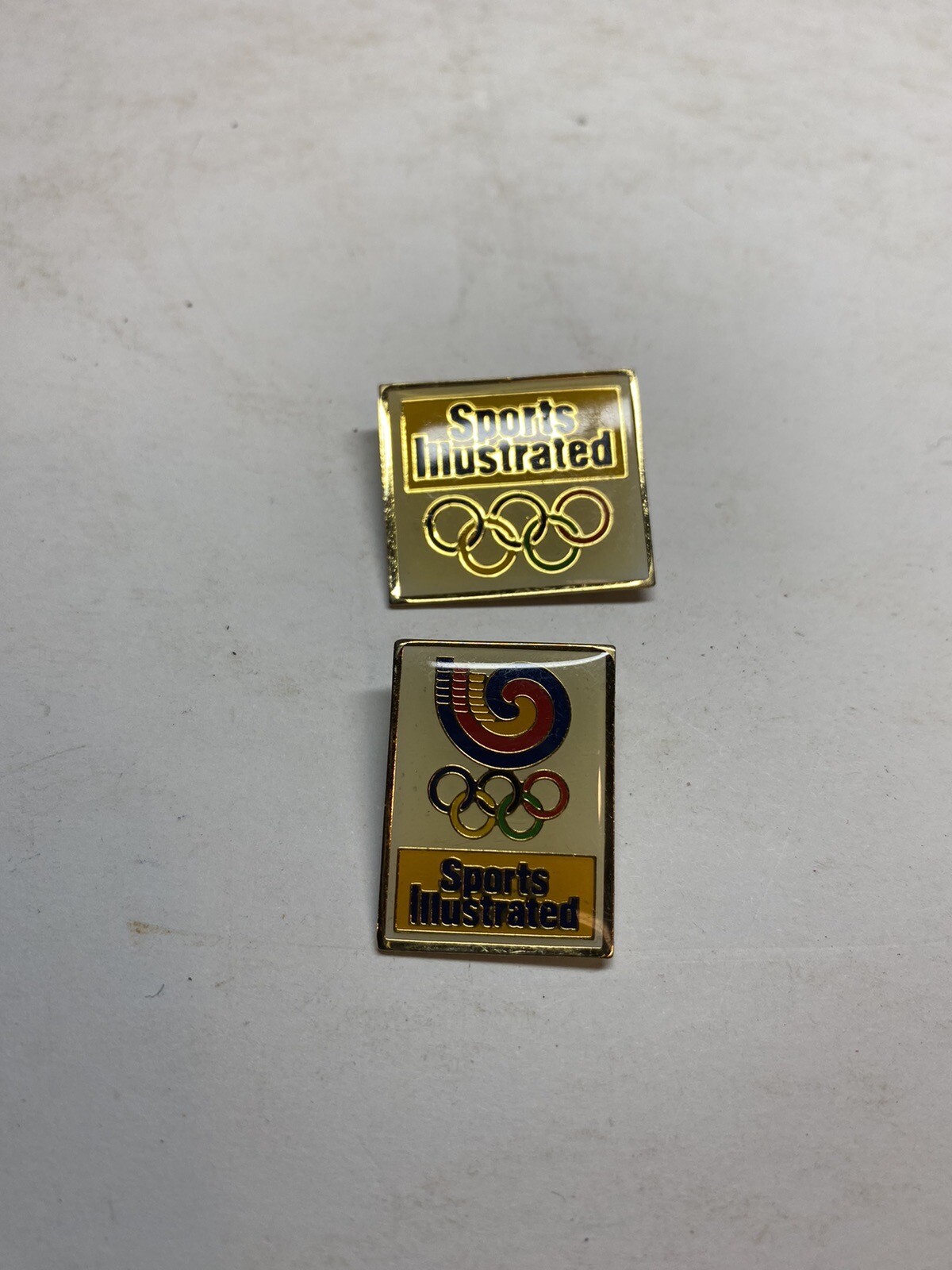Vintage Lot Of 2 Sports Illustrated 1988 Olympic Pin Back Lapel Pins ...