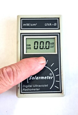 Model 5.0 Total UV, Digital UV Radiometer, Hand Held UV Meter for ...