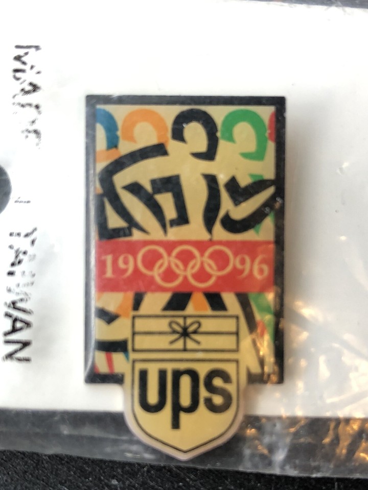 Vintage Atlanta 1996 Olympic Pin UPS United Postal Service- Olympics ...