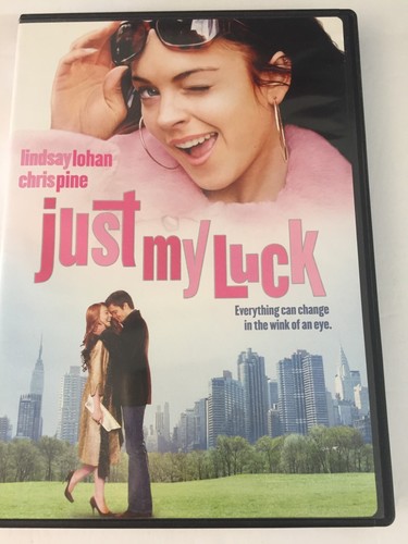 Just My Luck DVD Lindsay Lohan Chris Pine Ships Free Same Day With ...