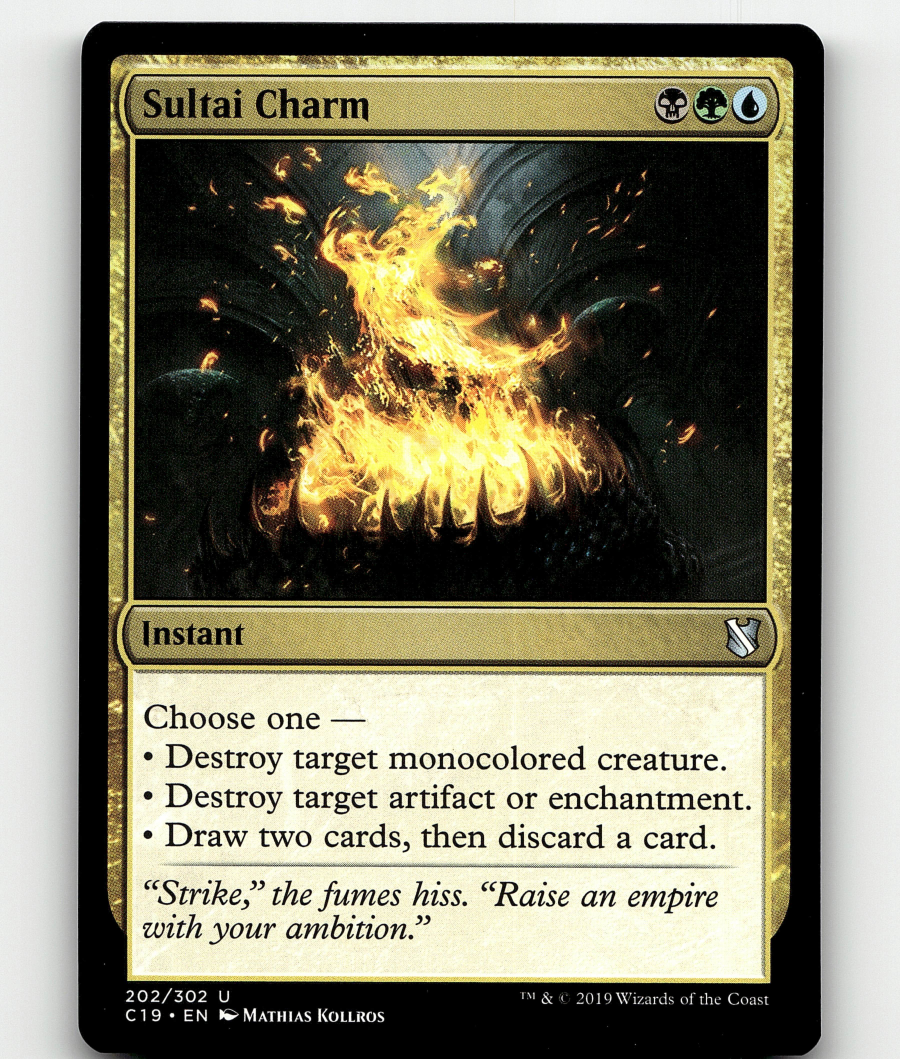 MTG - Sultai Charm - Commander 2019 | eBay