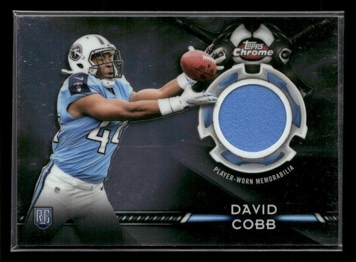 2015 Topps Chrome #TCRR-DC David Cobb Rookie Relics Retail RC | eBay