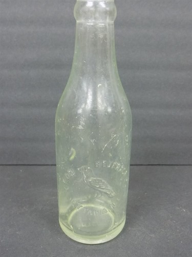 Vintage Embossed Crow Beverage Co. Ottawa, Illinoi Crown Top Soda Pop ...