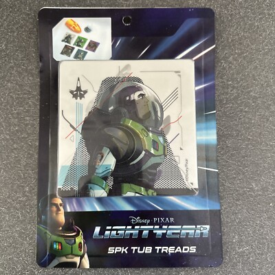 TUB SAFETY Anti-slip Buzz Lightyear 5 Pk. Tub Treads Disney Pixar NEW ...