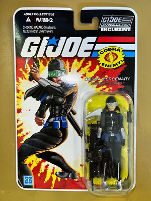 2018 GI Joe Collectors Club exclusive FSS 8-10 Cobra Mercenary ...