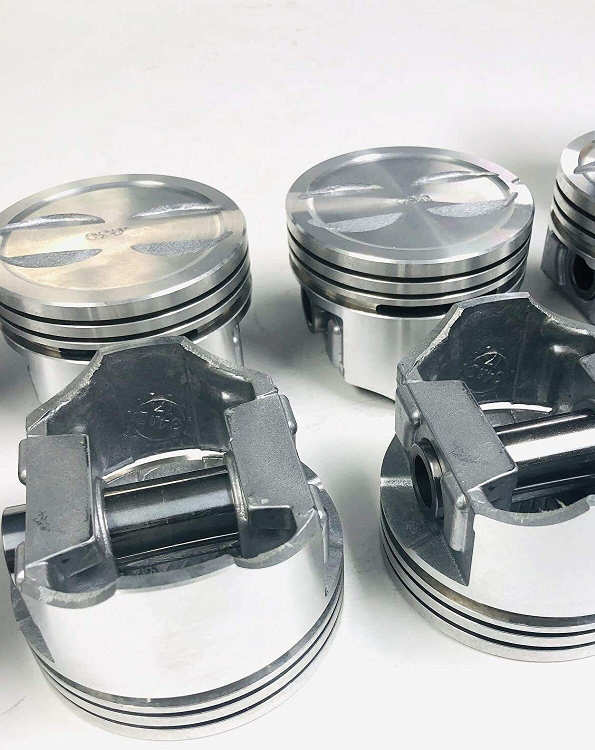 SILVOLITE Pistons Set/8 for 1996-2002 Chevy 265/4.3 305/5.0 V8 Vortec ...