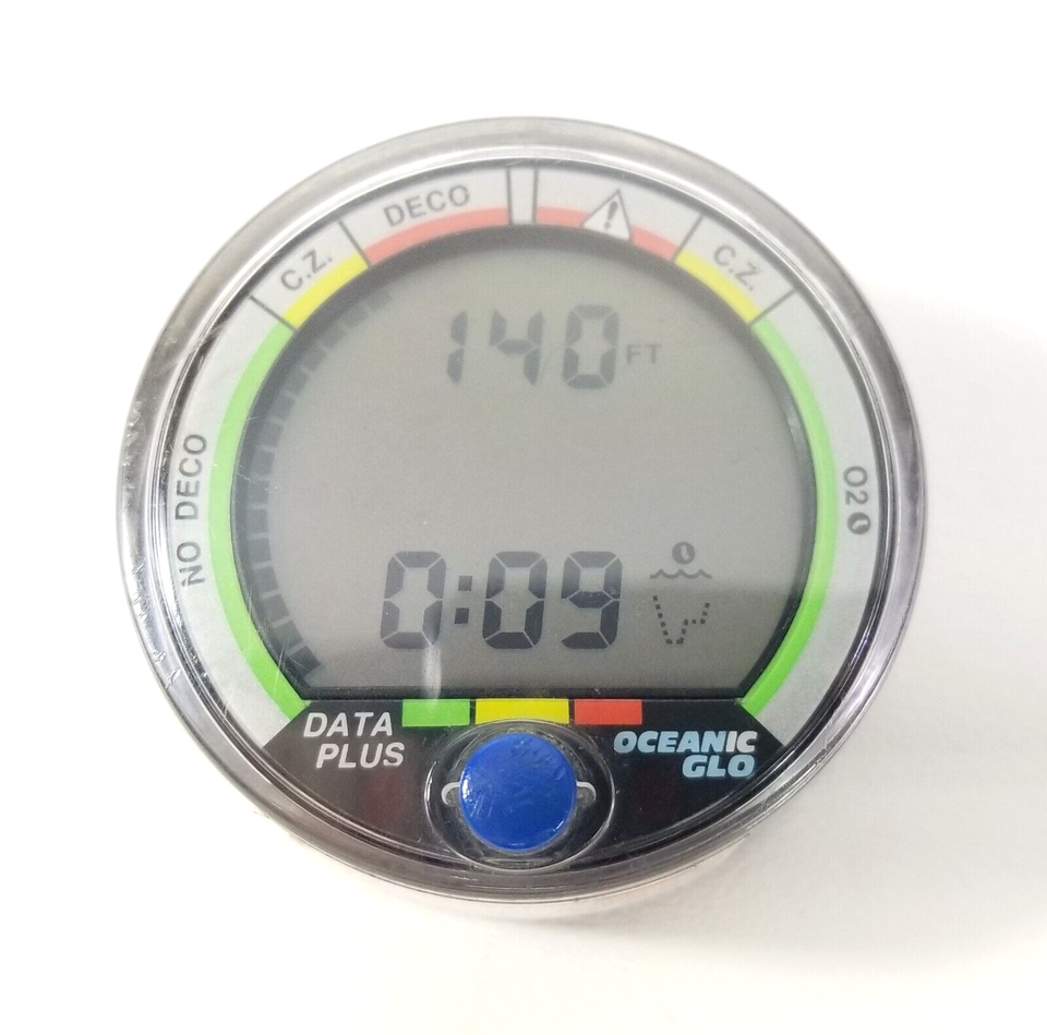 Computer Subacqueo Oceanic Data Plus Air E Nitrox Puck + Manuale #4583 ...