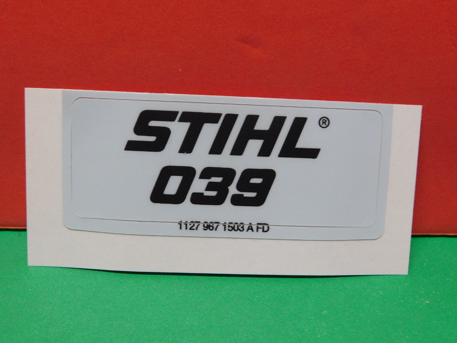NEW STICKER DECAL FOR STIHL 039 CHAINSAW ----- DRAWER 26 | eBay