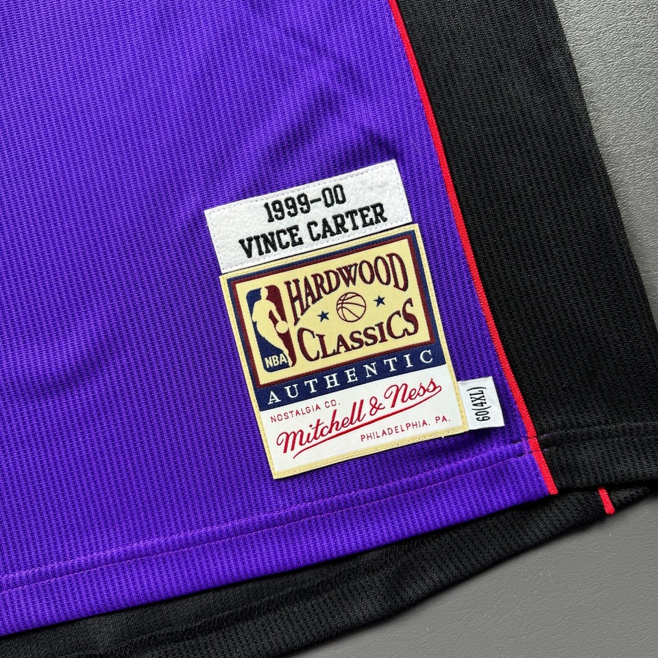 100% Authentic Vince Carter Mitchell & Ness 99 00 Raptors Jersey Size ...