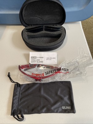 Uline Safety Glasses S-19900 with Quick Change Lenses | eBay