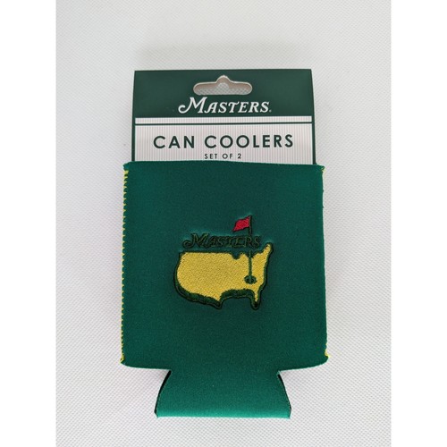 NWT The Masters Golf Koozies/ Can Coolers Augusta National Green Pack ...