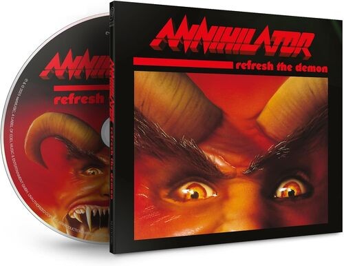 Annihilator : Refresh the Demon CD Remastered Album (2025) ***NEW ...