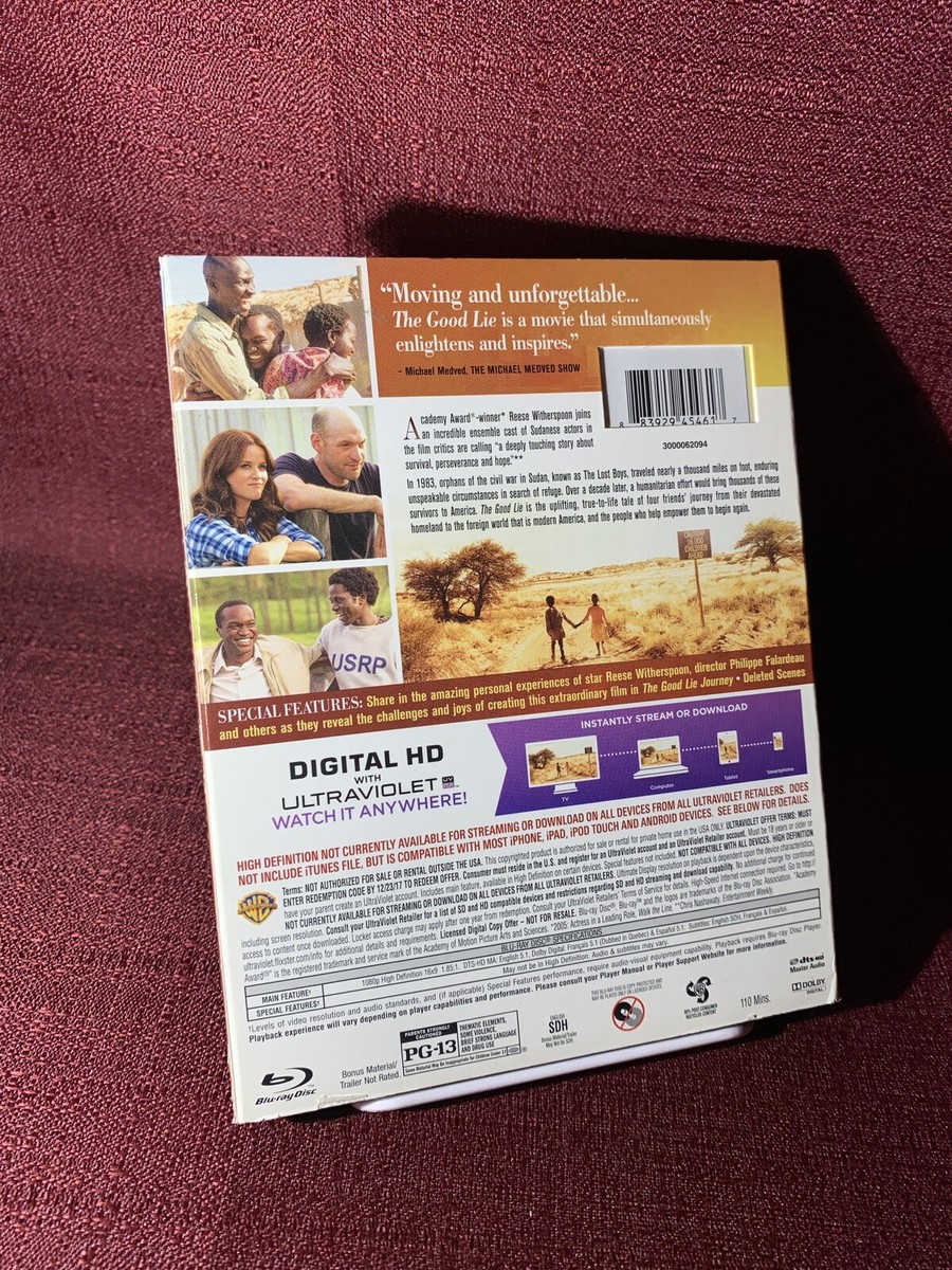The Good Lie Dvd Disc