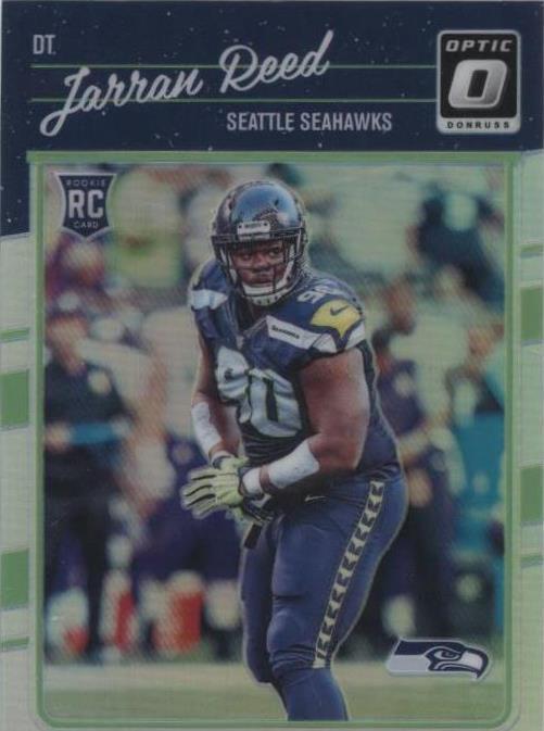 2016 Donruss Optic - Rookies Jarran Reed #120 Holo (RC) for sale online ...