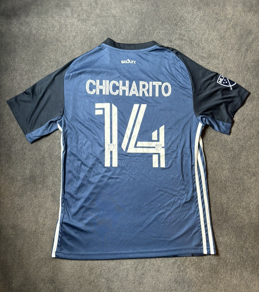 Adidas 2019 MLS LA Galaxy Chicharito #14 Men’s Futbol Soccer Jersey ...