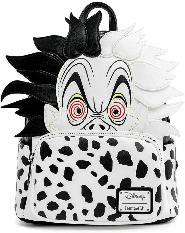 Loungefly Disney 101 Dalmatians Cruella Devil, Cruella de Vil Mini ...
