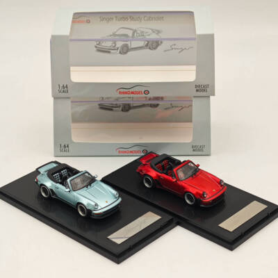 RHINO MODEL 1/64 Porsche 930 Singer Turbo Study Cabriolet Car Diecast ...