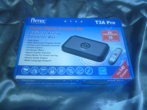 ARTEC T3A PRO ANALOG CONVERTOR BOX - NEW | eBay