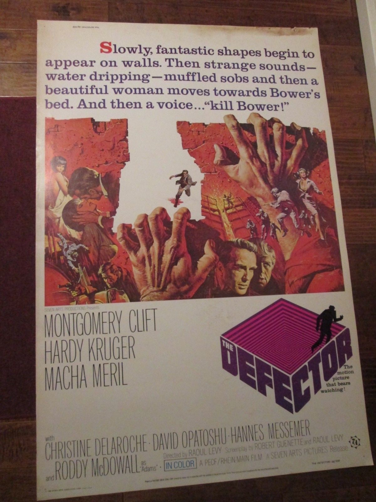 Defector - Original 40 x 60 Movie Poster - Montgomery Clift | eBay