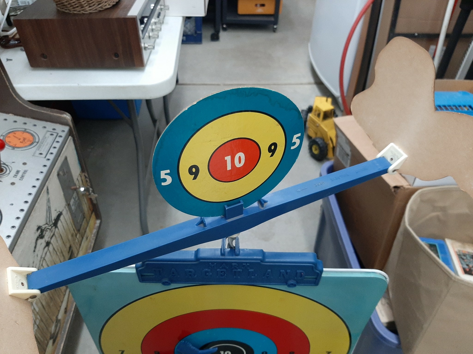 VTG 1968 Marx Targetland Rifle Range Tin Target Shooting Game With Box ...