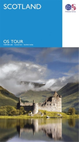 Scotland (Map) OS Tour Map 9780319263884 | eBay