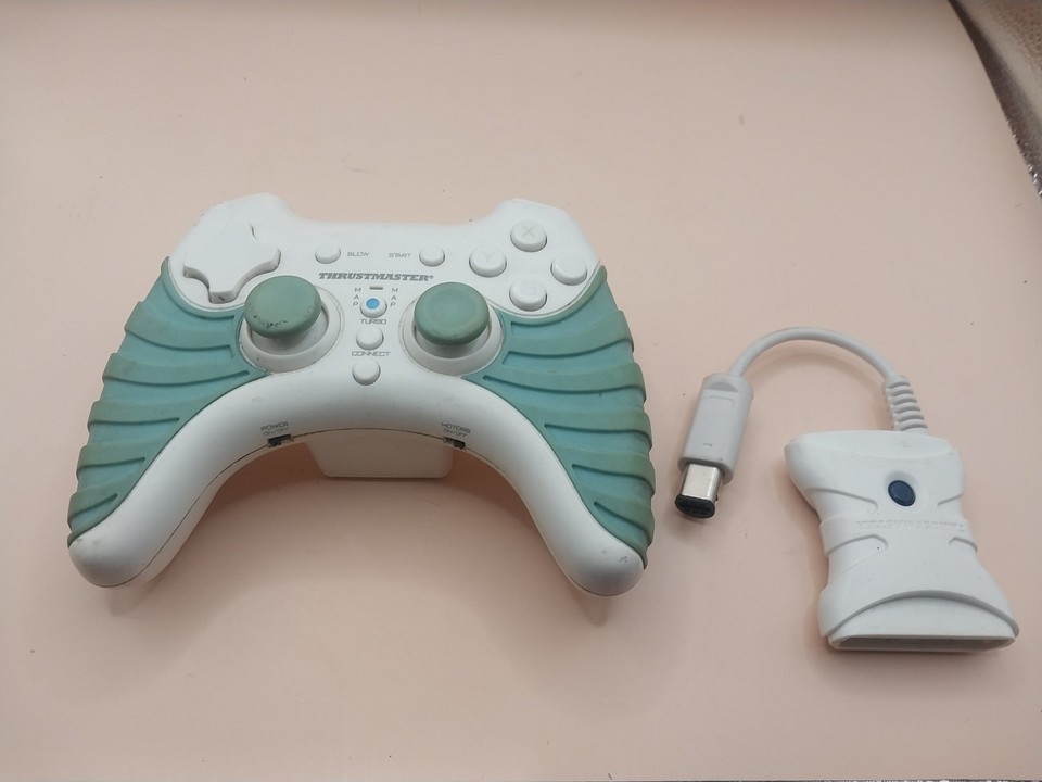 Nintendo Wii Gamecube Classic Style Wireless Controller Thrustmaster w ...