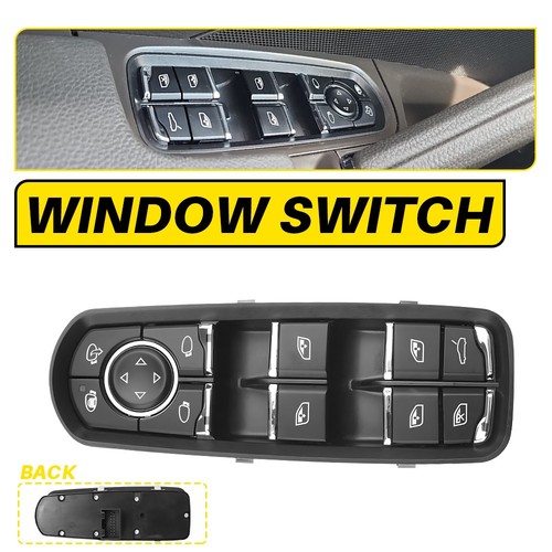 Window Switch For 11-18 Porsche Cayenne Panamera Macan Front Driver ...