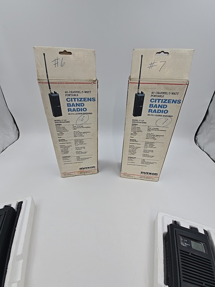 Maxon Citizens Band Radio CB Model 27-LP 40 Channel 5-Watt | eBay