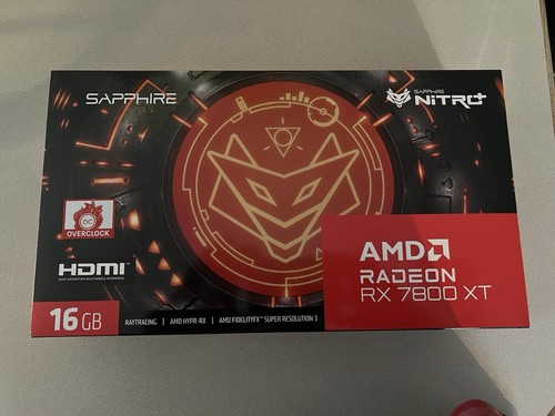 Sapphire AMD Radeon RX 7800 XT Nitro Plus Graphics Card 16GB GDDR6 | eBay
