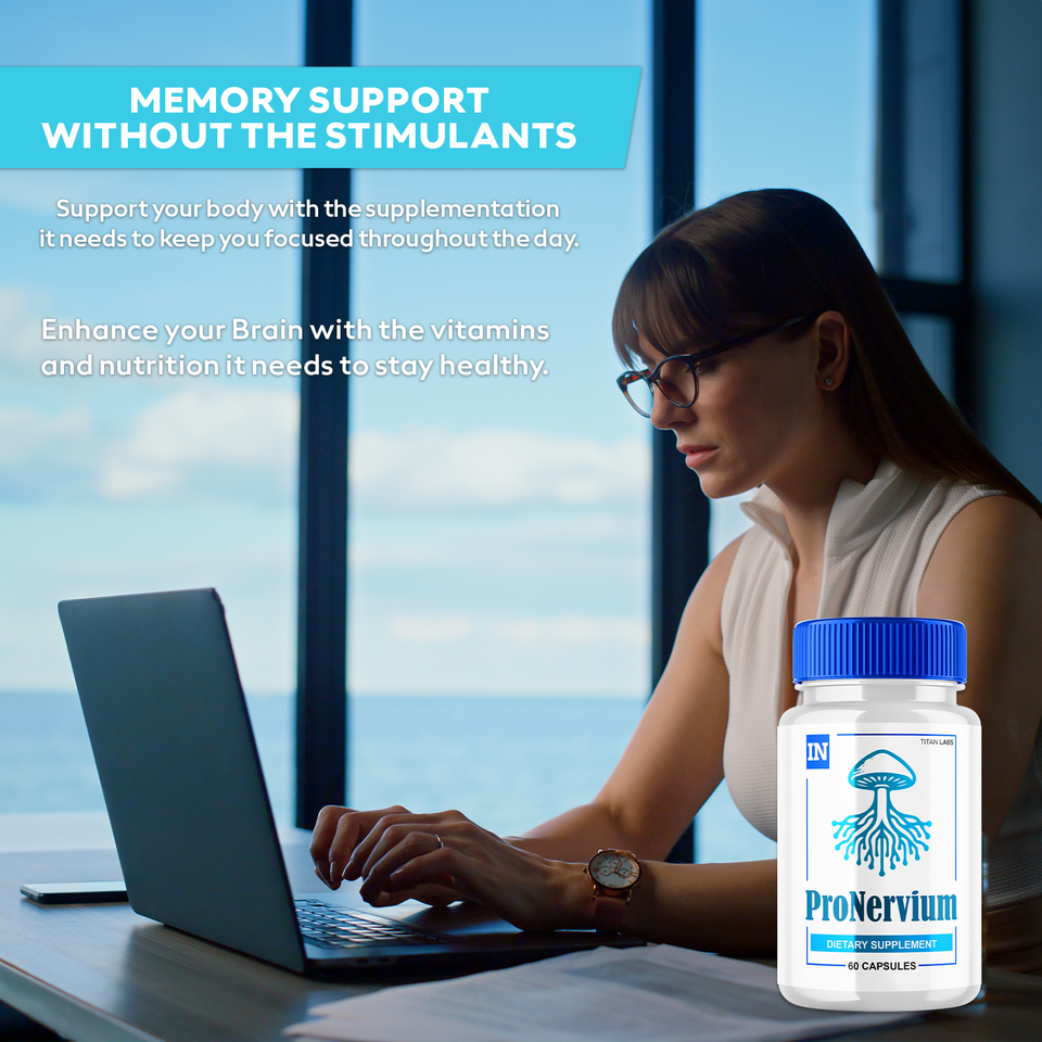 (5 Pack) Pronervium, Pronervium Cognitive Brain Booster Formula (300 ...