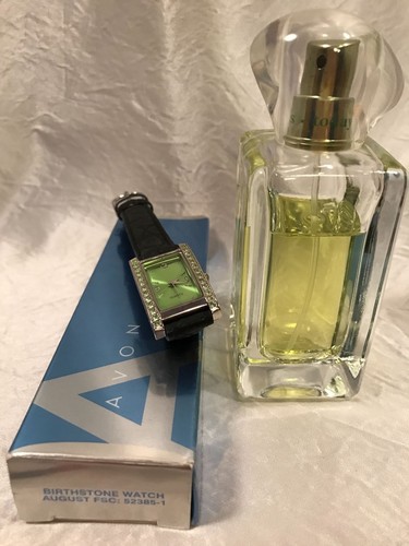 Rare!! AVON Always Perfume & August Birthstone Watch!! | eBay