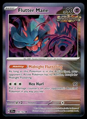 Flutter Mane Holo NM 078/162 Temporal Forces Pokemon Card | eBay