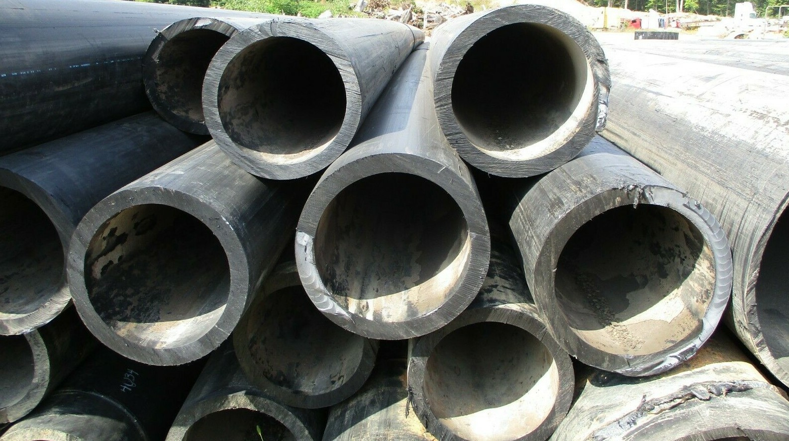 IPS 20" DR11 50' Sections HDPE Black Plastic Pipe Sold Separate B197 ...