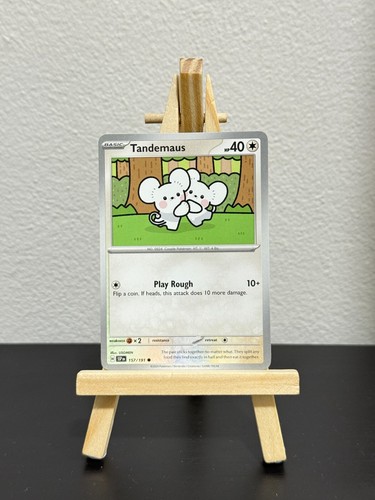 Tandemaus #157/191 Non Holo - Surging Sparks Pokemon TCG Card NM/M ...