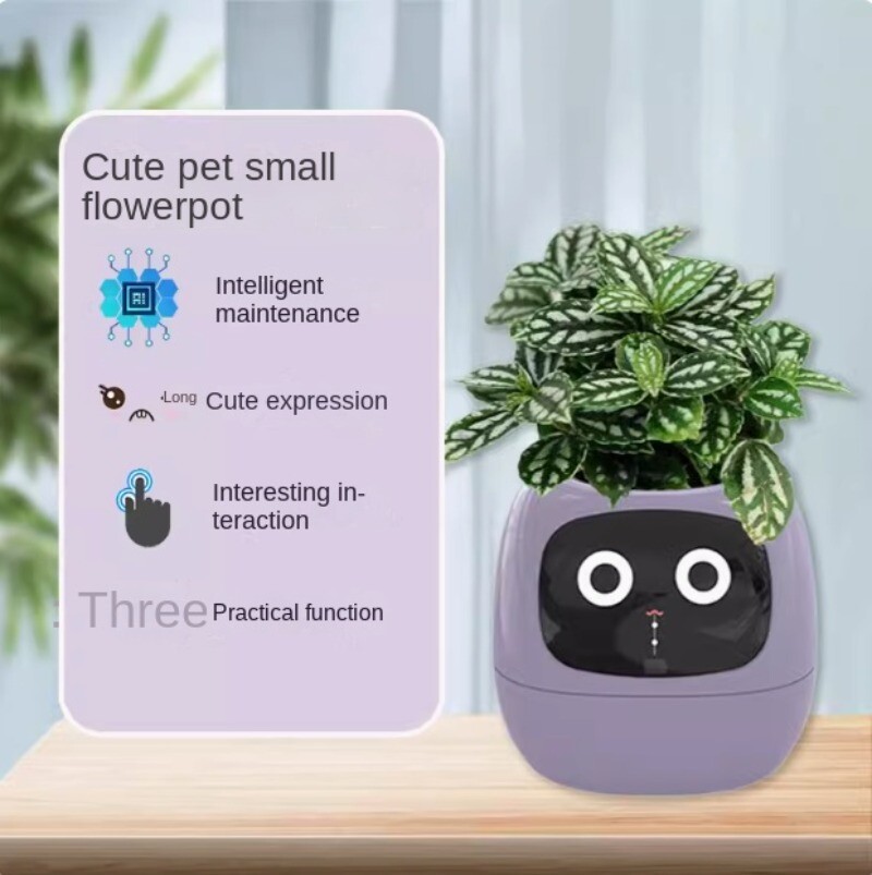 Home Garden Planter Creative Interactive Mini Smart Garden Indoor Smart ...