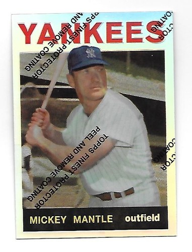 MICKEY MANTLE 1996 Topps Finest Commemorative Set 1964 Refractor #14 | eBay