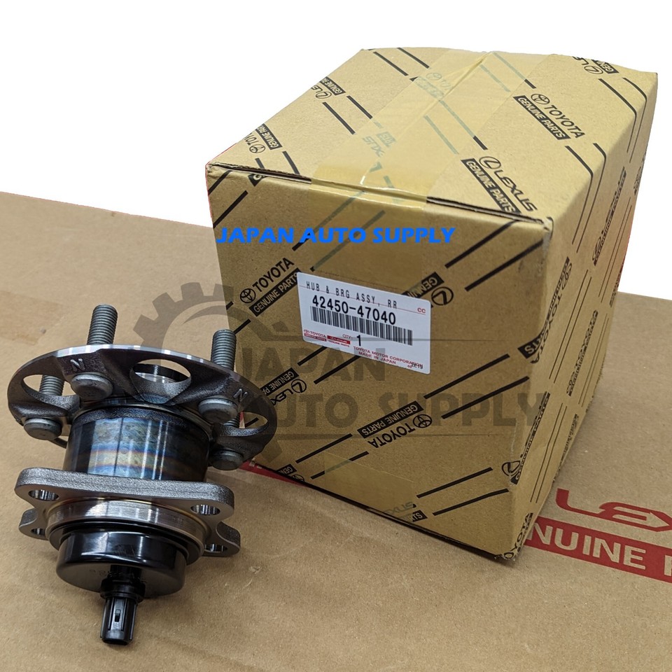 GENUINE TOYOTA 10-15 PRIUS & PRIUS PLUG-IN REAR WHEEL BEARING & HUB ...