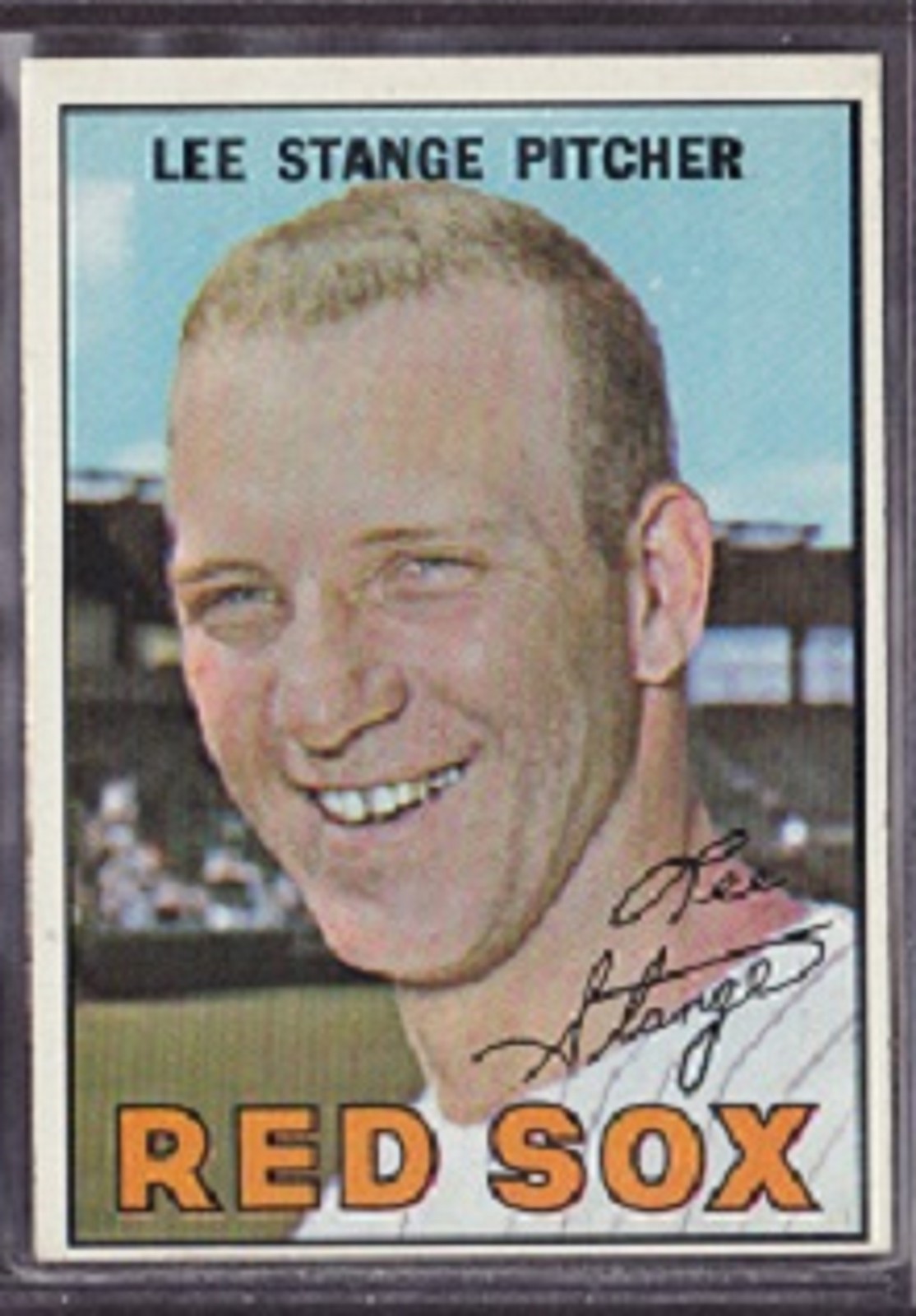 1967 TOPPS BASEBALL CARD #99 LEE STANGE BOSTON RED SOX EX | eBay