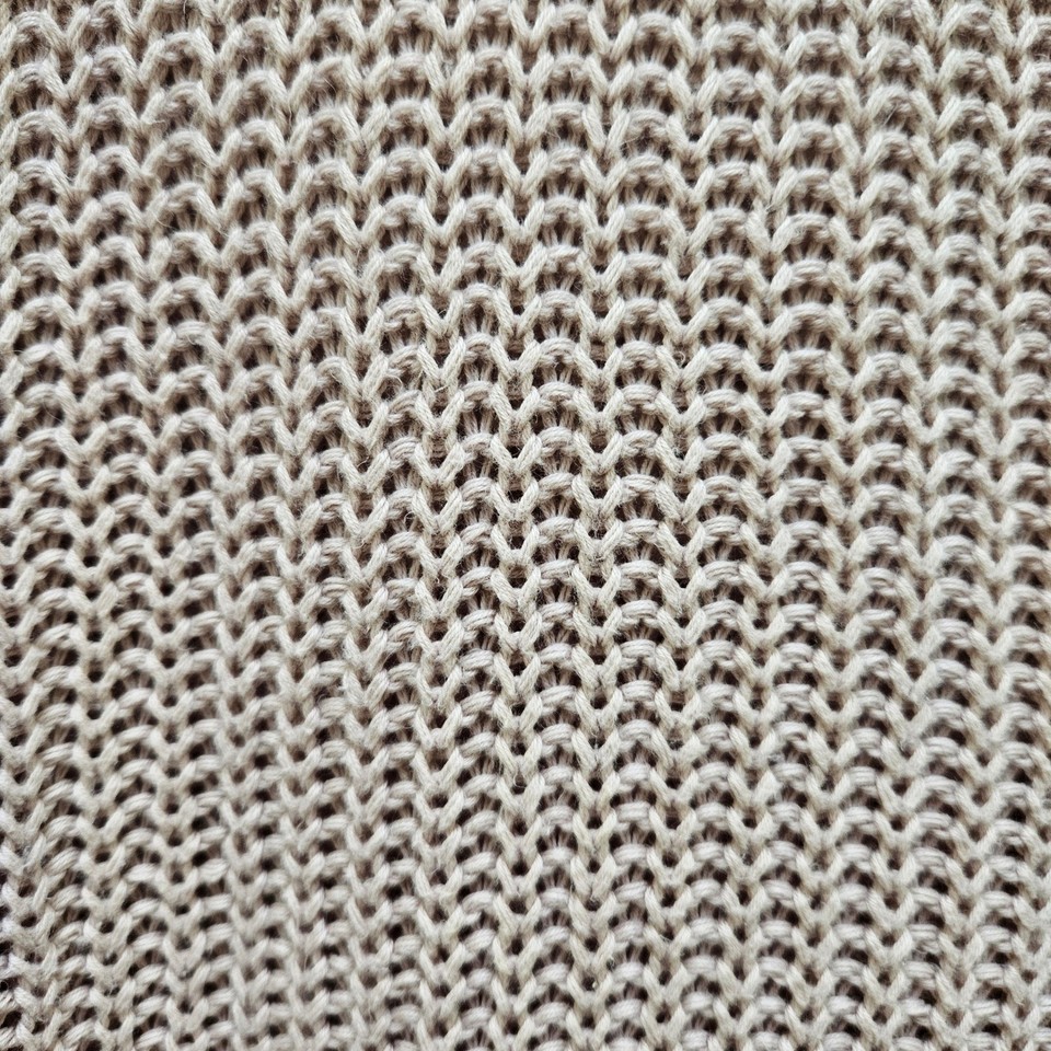 Brandy Melville Beige Knit Cotton Sweater Made in Italy One Size | eBay