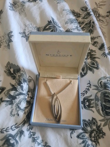 Newbridge Silverware Vintage 'Aqua' Pendant Silver Plated Jewellery ...