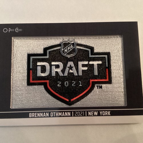 2024-25 UD - O-Pee-Chee - First Round Draft Patches BRENNAN OTHMANN DP ...