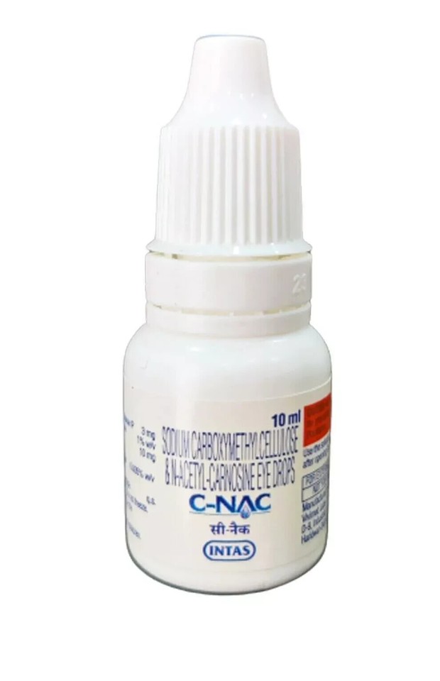 3 X C-NAC Eye Drops Cure Cataract Carnosine NAC Glaucoma BrightC ...