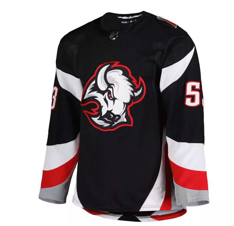 Adidas Jeff Skinner Buffalo Sabres Goathead 3rd Primegreen Jersey NWT ...