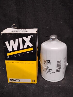 Wix 33472 Fuel Water Seperator Filter for skid loader forklift NOS | eBay