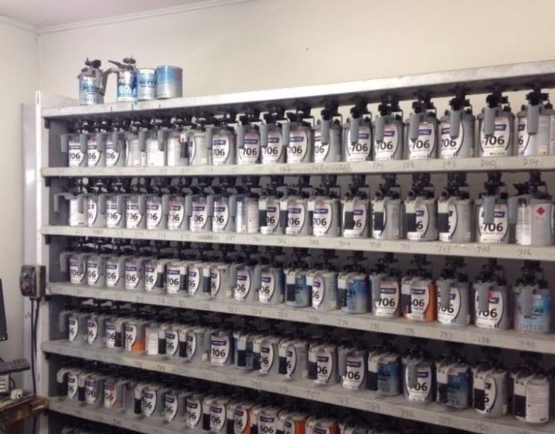 FORD EF EL XR6 XR8 GS TOUCH UP AEROSOL Paint + Clear Colour D7 Argon ...