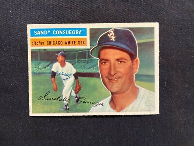1956 Topps NM #265 Sandy Consuegra | eBay