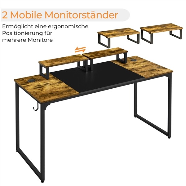 Computertisch Schreibtisch PC Tisch Computerschreibtisch Bürotisch ...